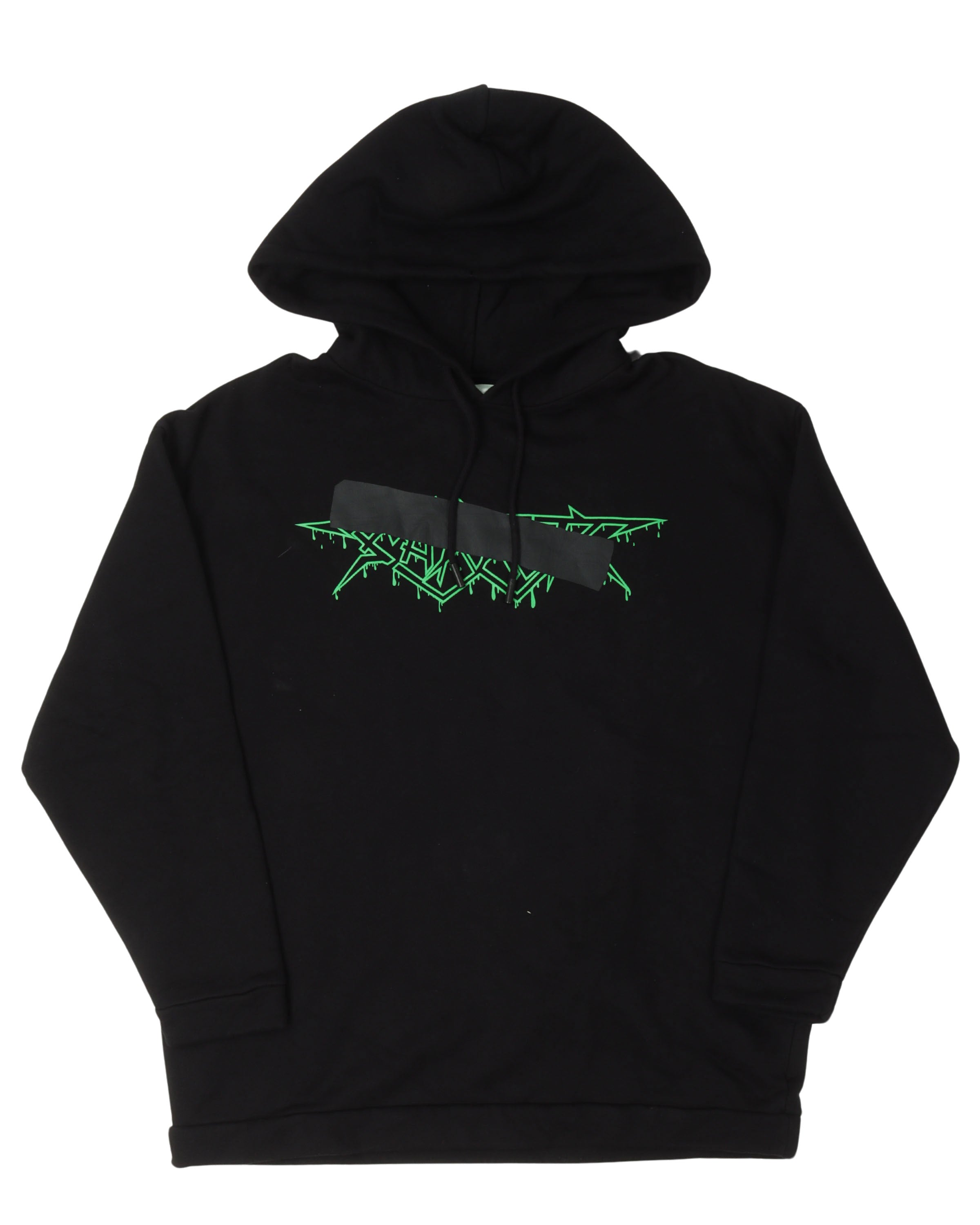 Off White Graffiti Tape Logo Hoodie Justin Reed off-white-graffiti-tape-logo-hoodie-justin-reed