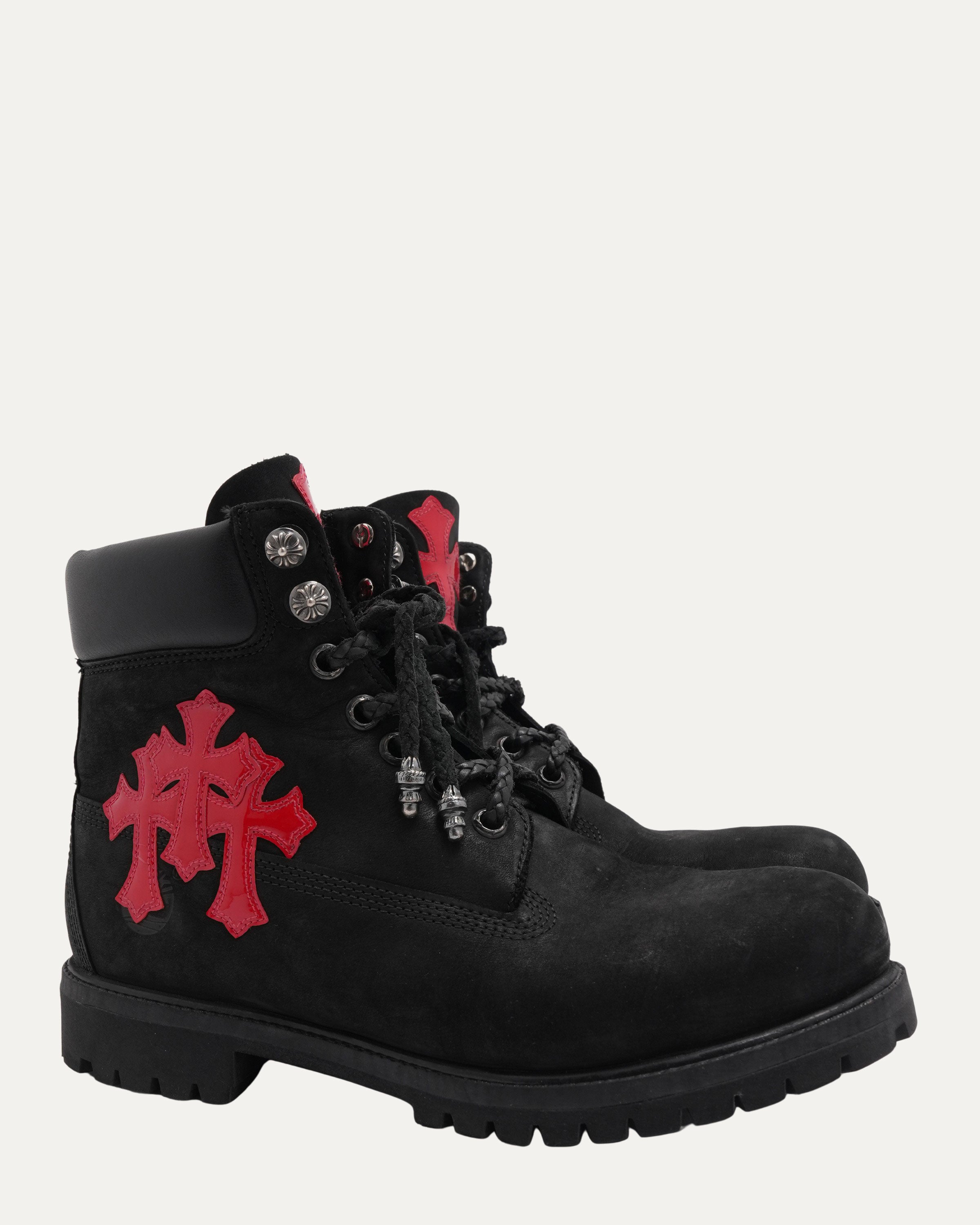 Chrome Hearts Cross Patch Timberland 6" Boots – Justin Reed