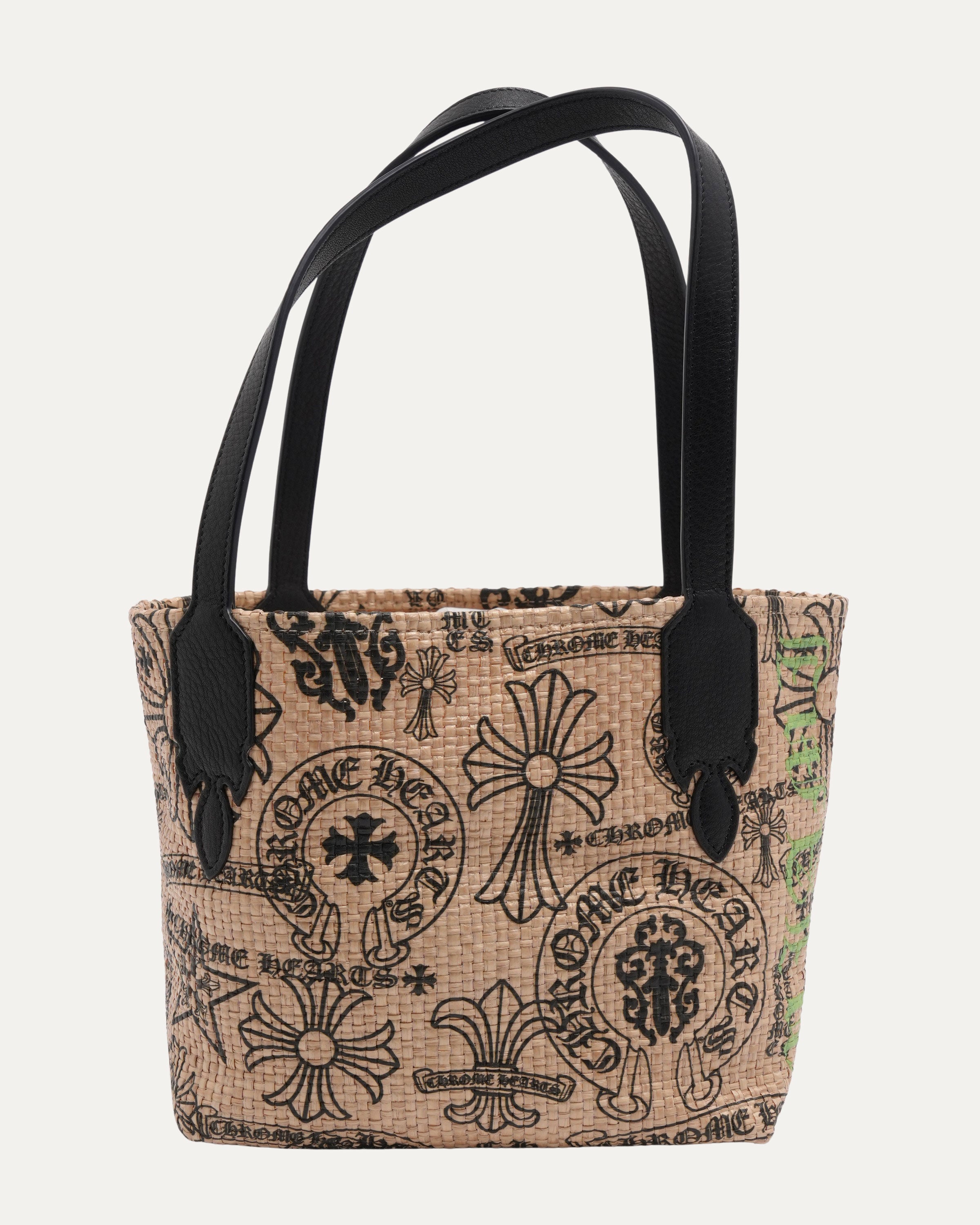 Chrome Hearts Small Miami Straw Beach Bag – Justin Reed