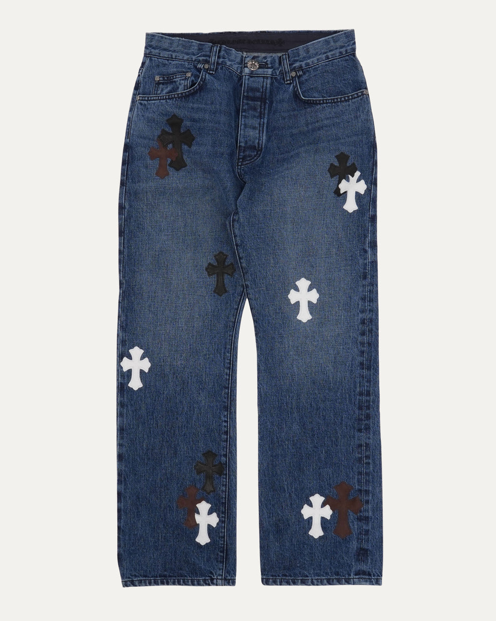 Chrome Hearts Turbo Diesel Cross Patch Jeans – Justin Reed