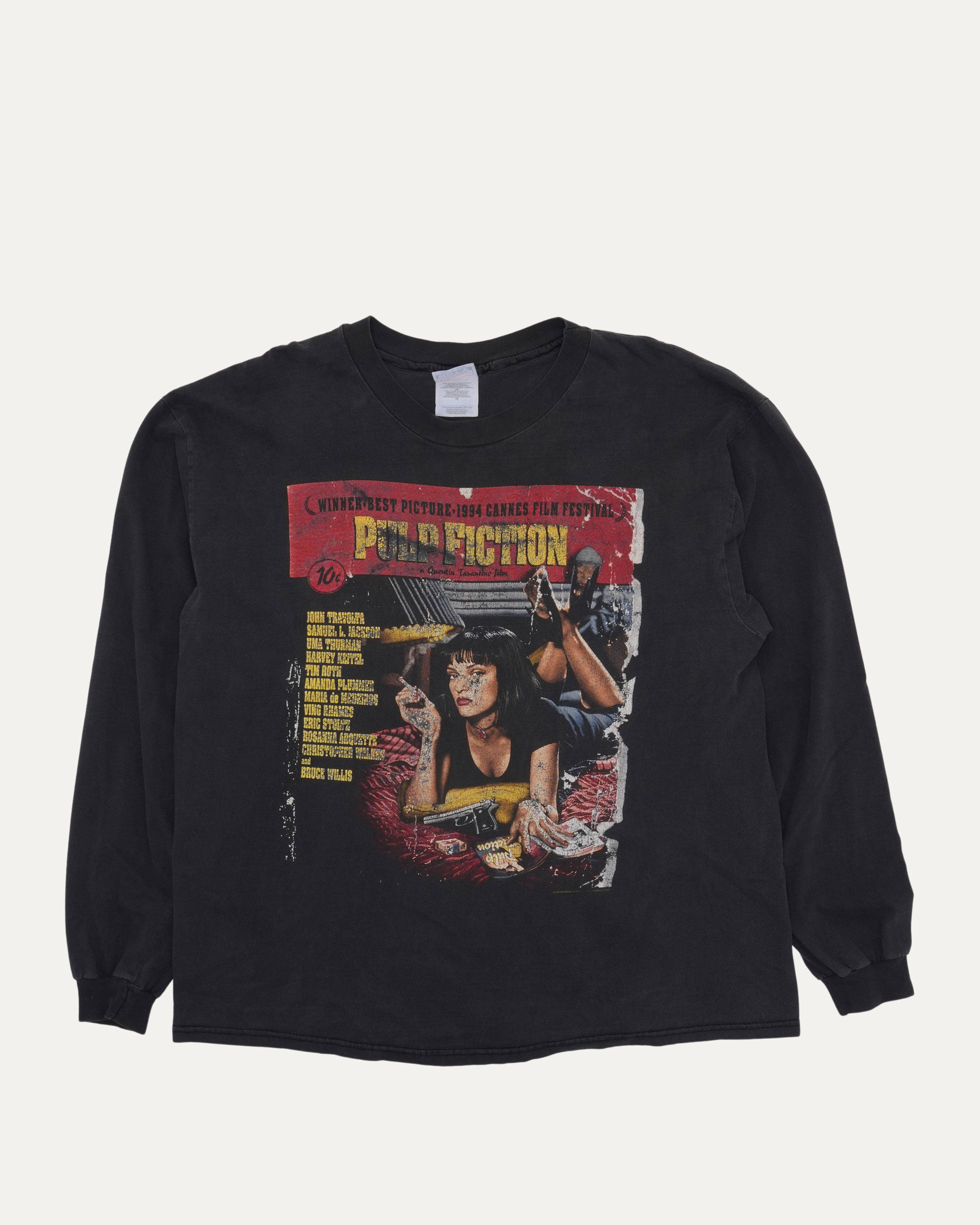 Vintage Pulp Fiction Long Sleeve T-Shirt – Justin Reed