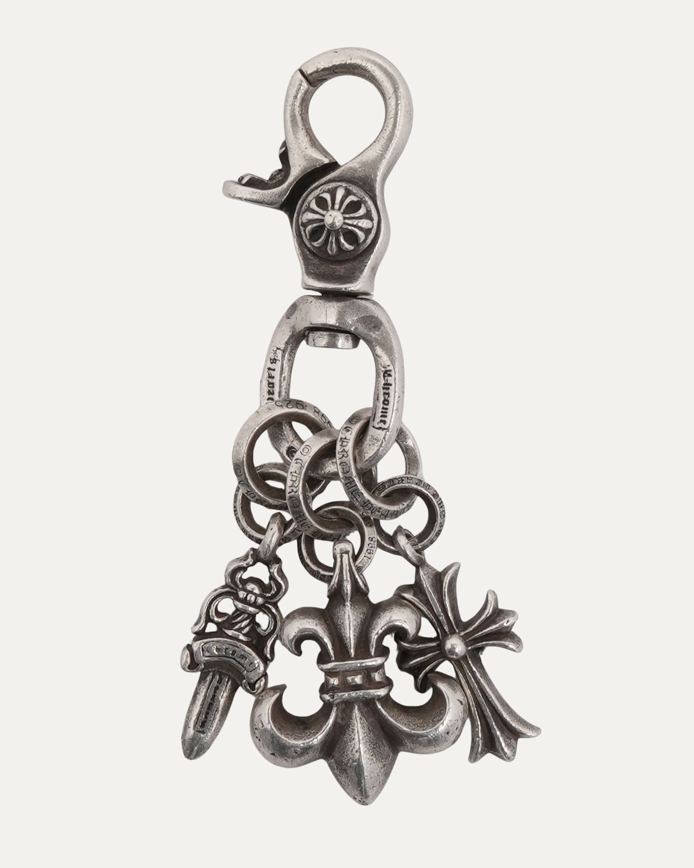 Chrome Hearts Multi-Charm Keychain Clip – Justin Reed