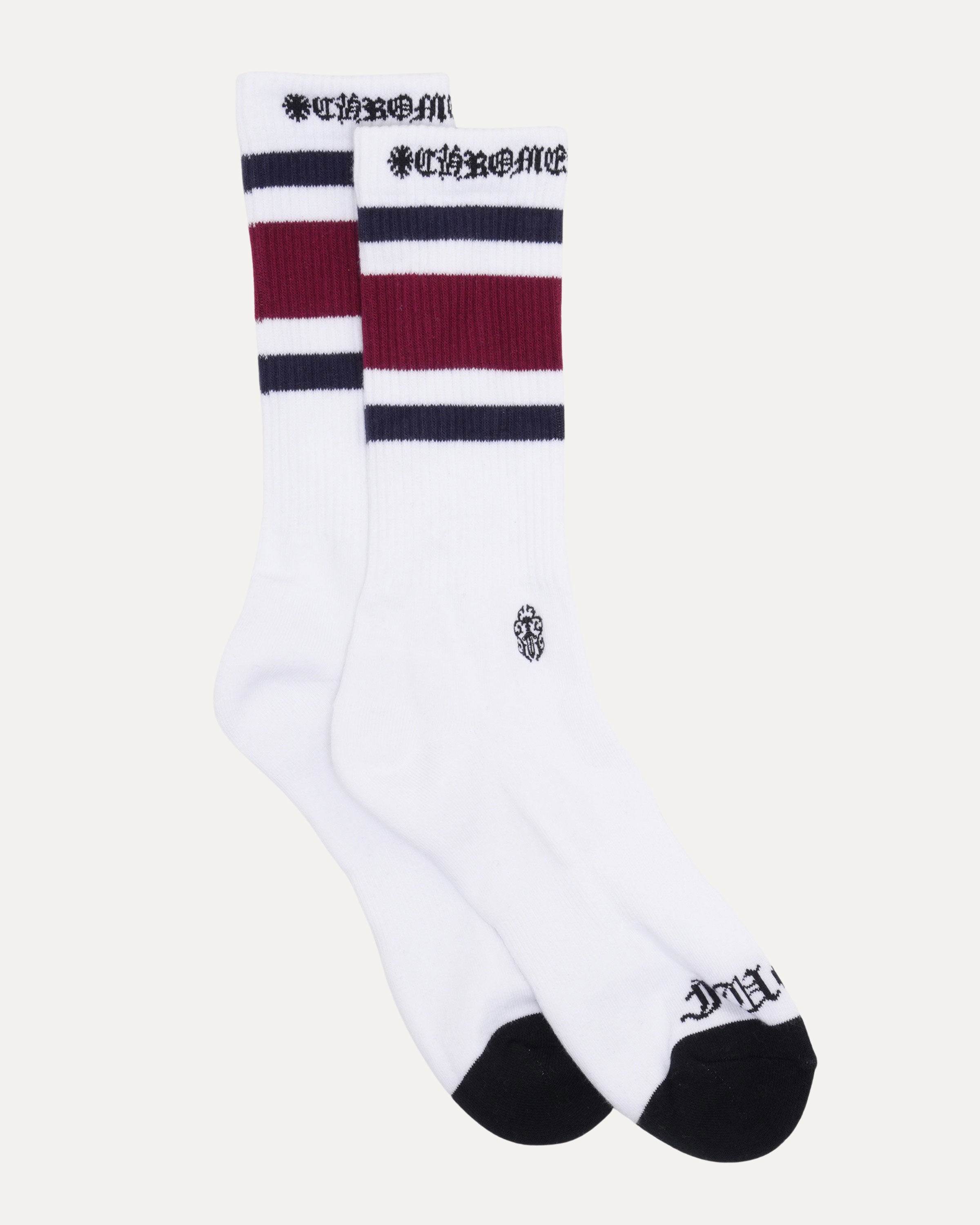 Chrome Hearts Striped Dagger Socks – Justin Reed