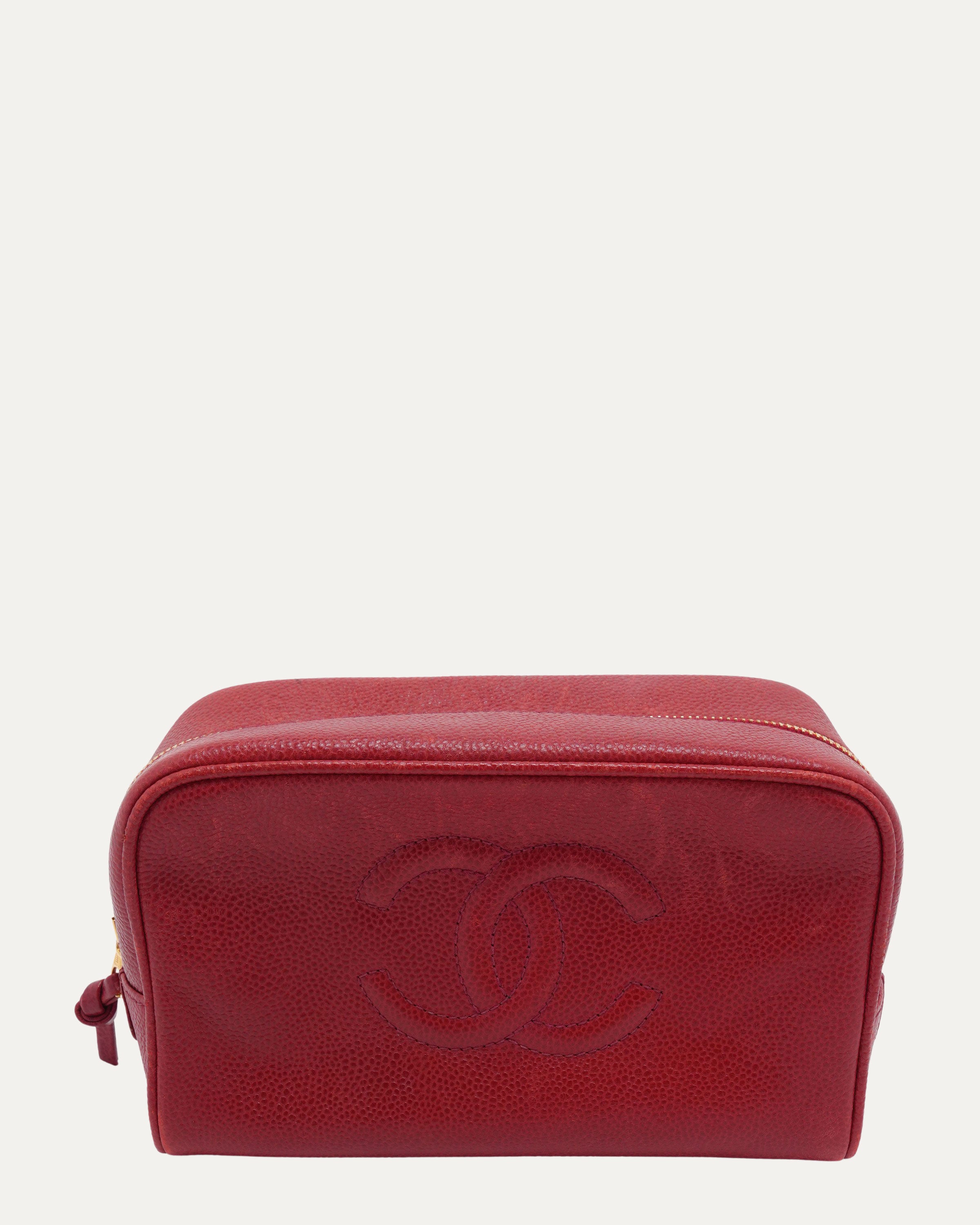 Chanel Caviar CC Toiletry Bag – Justin Reed