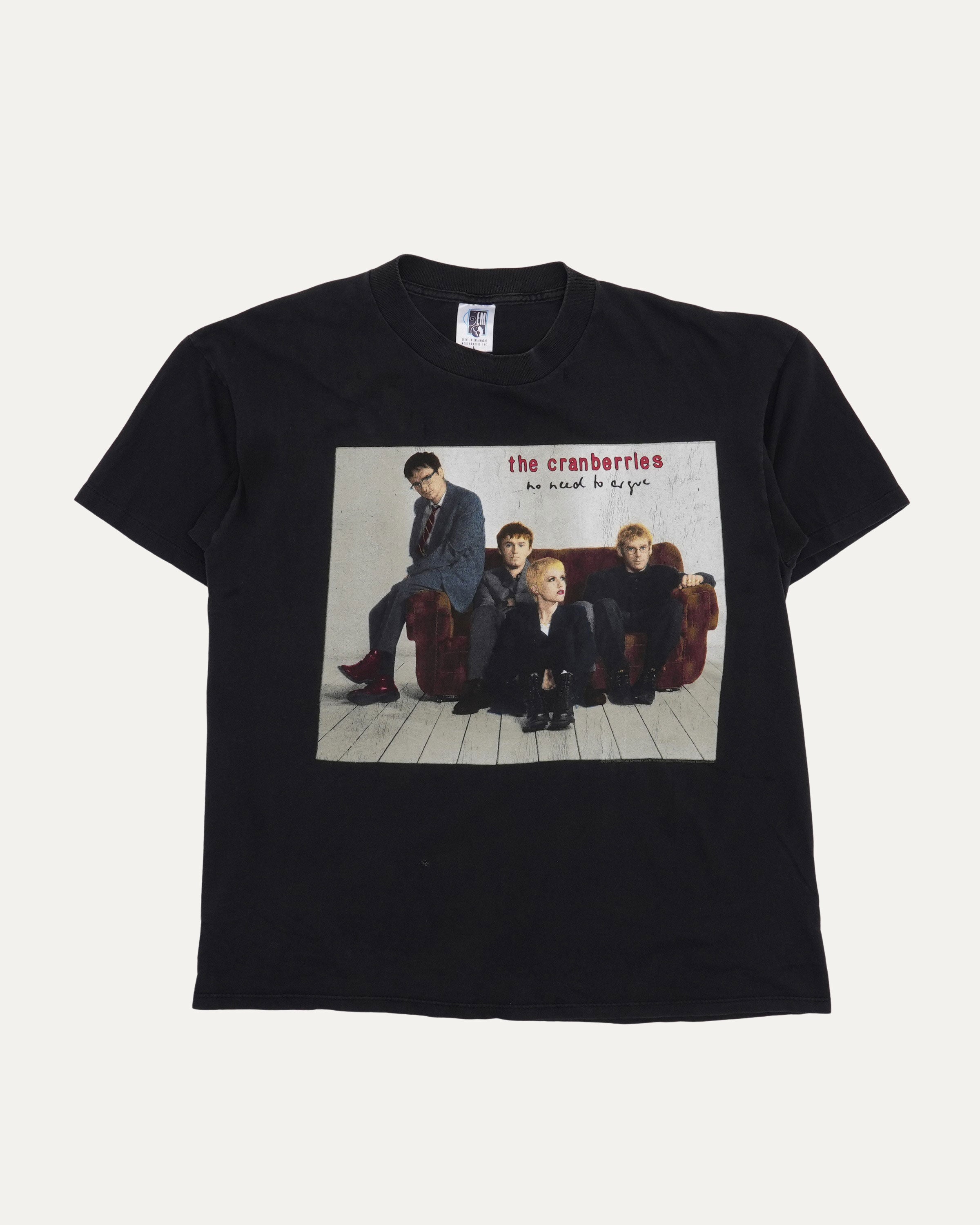 Vintage The Cranberries No Need To Argue Tour 94 95 T Shirt Justin Reed