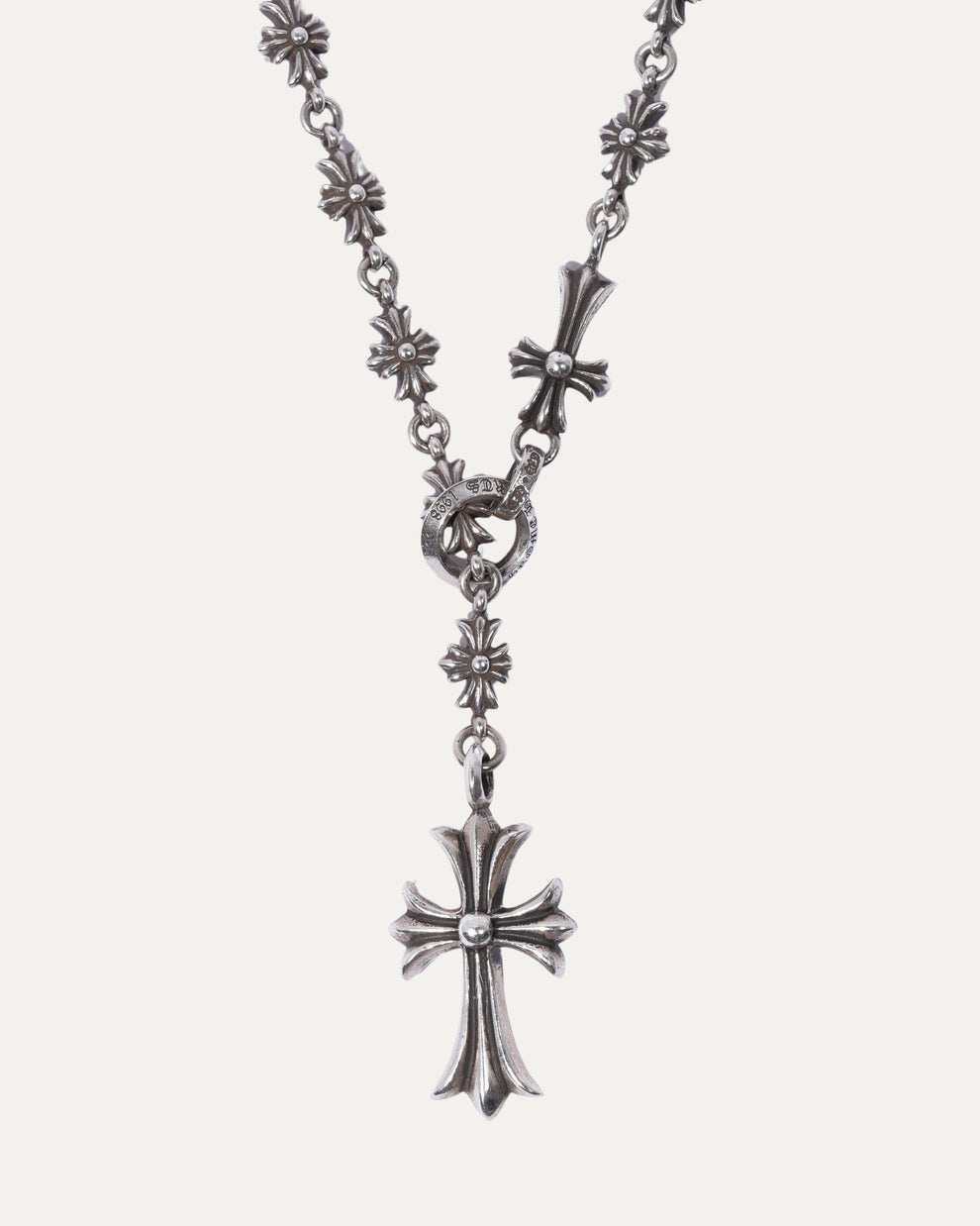 Chrome Hearts Tiny E Choke Chain Necklace – Justin Reed
