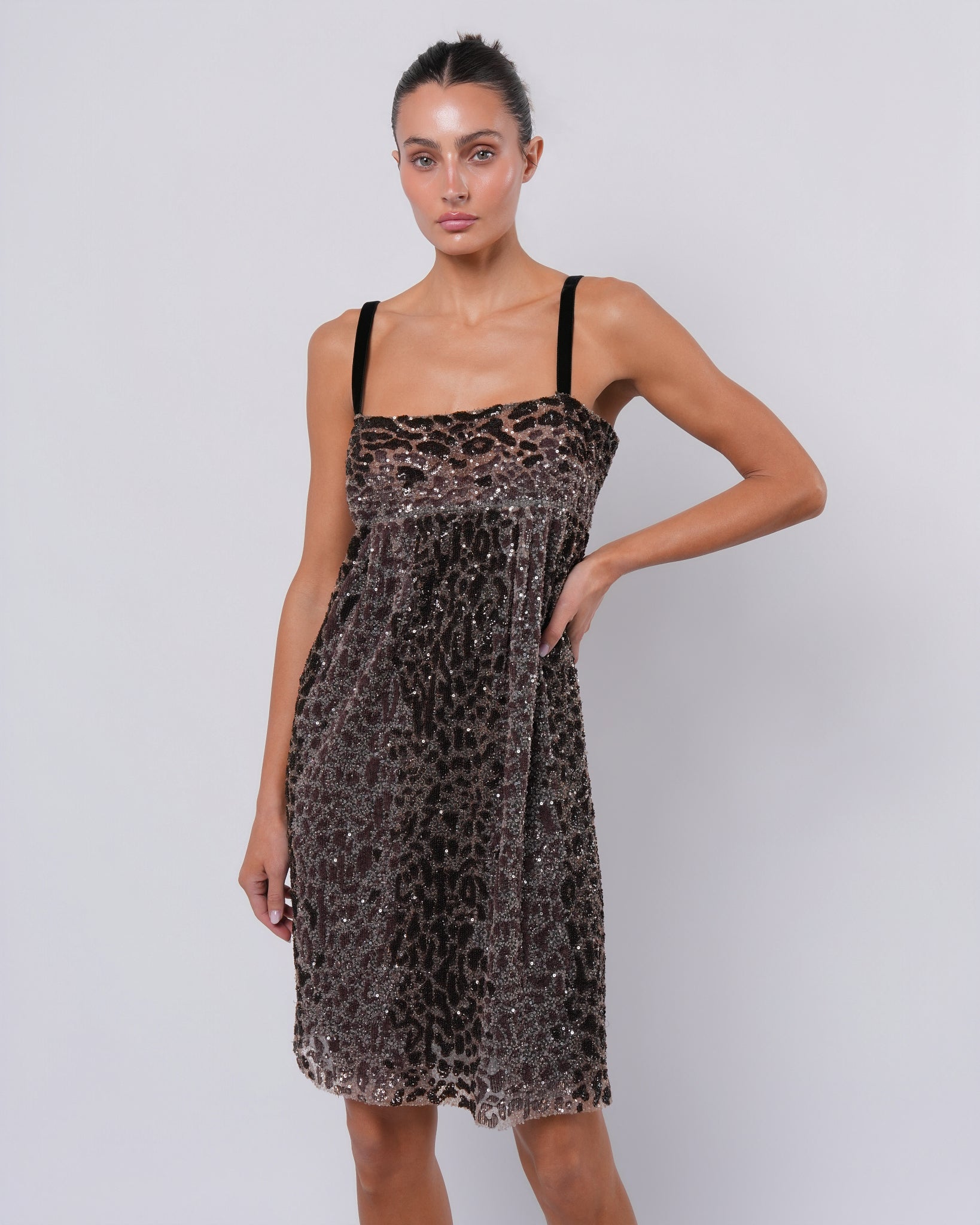 FW 2007 Runway Sequin Dress – Justin Reed