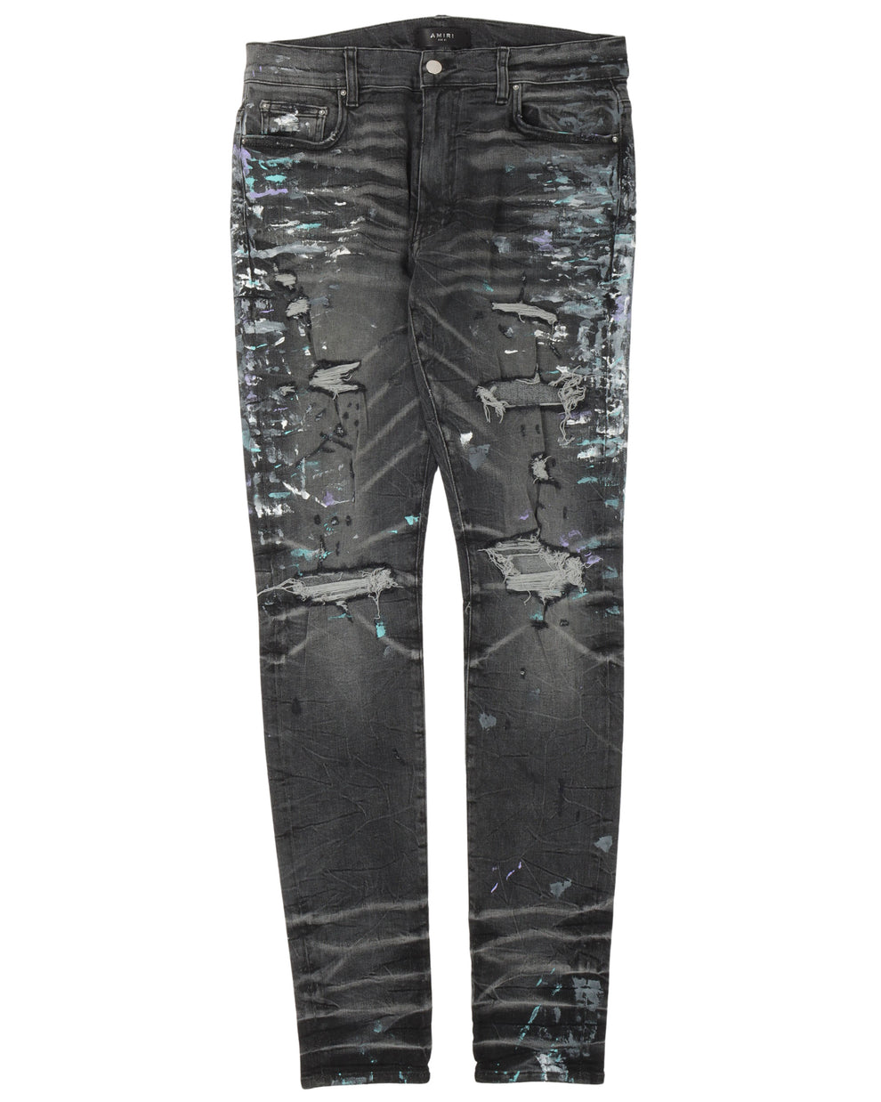 Amiri Splatter Paint Skinny Jeans – Justin Reed