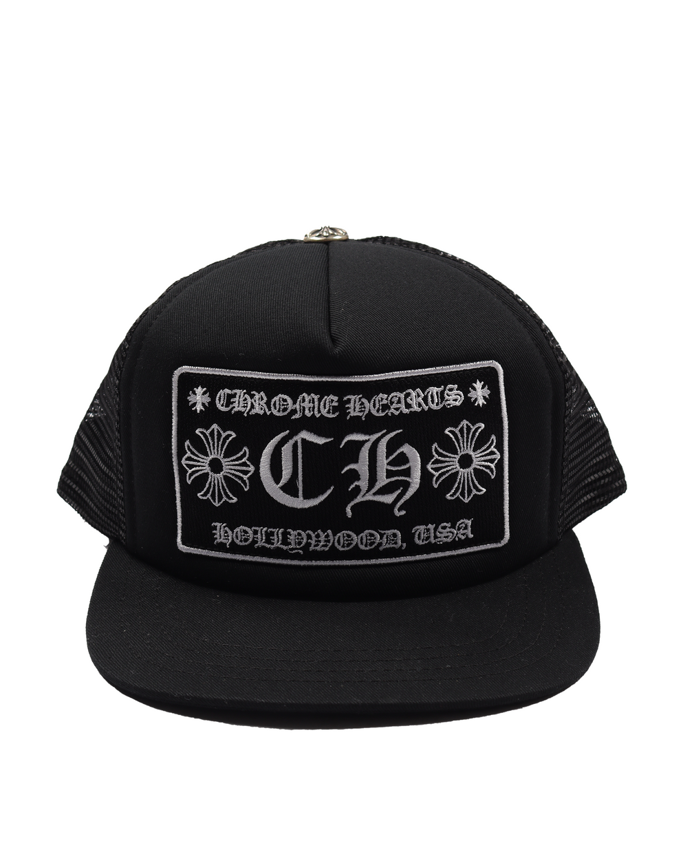 CHROME HEARTS HOLLYWOOD TRUCKER HAT – Justin Reed