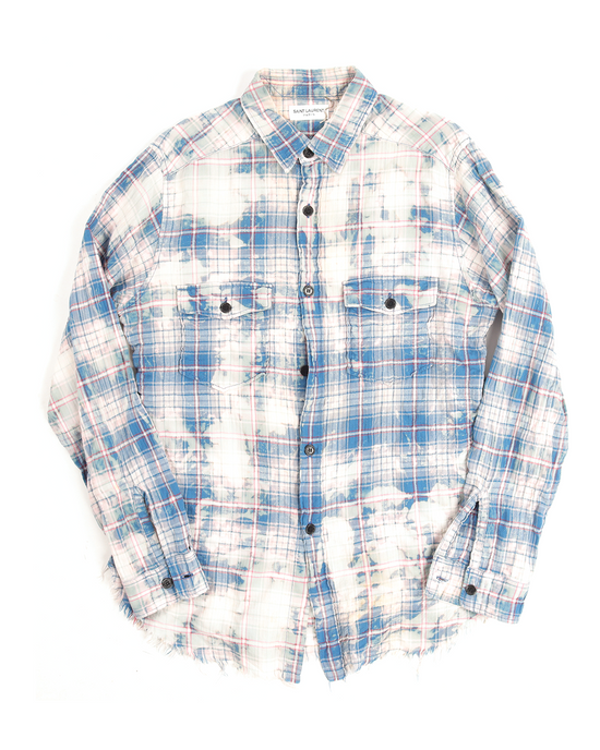 Bleached Distressed Flannel (2015) – Justin Reed
